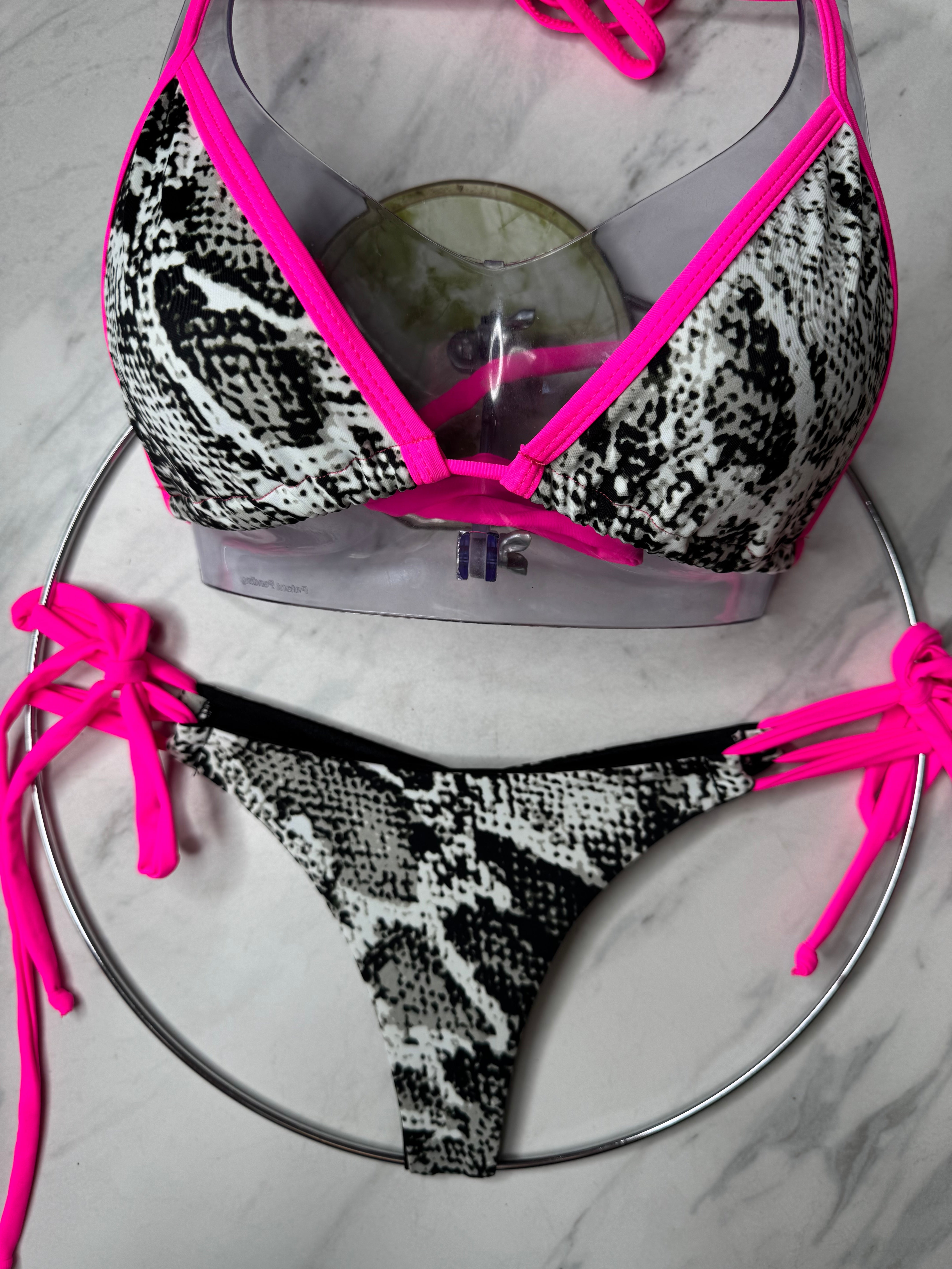 Snake Print Micro Pixie Bottom – Fede Swimwear