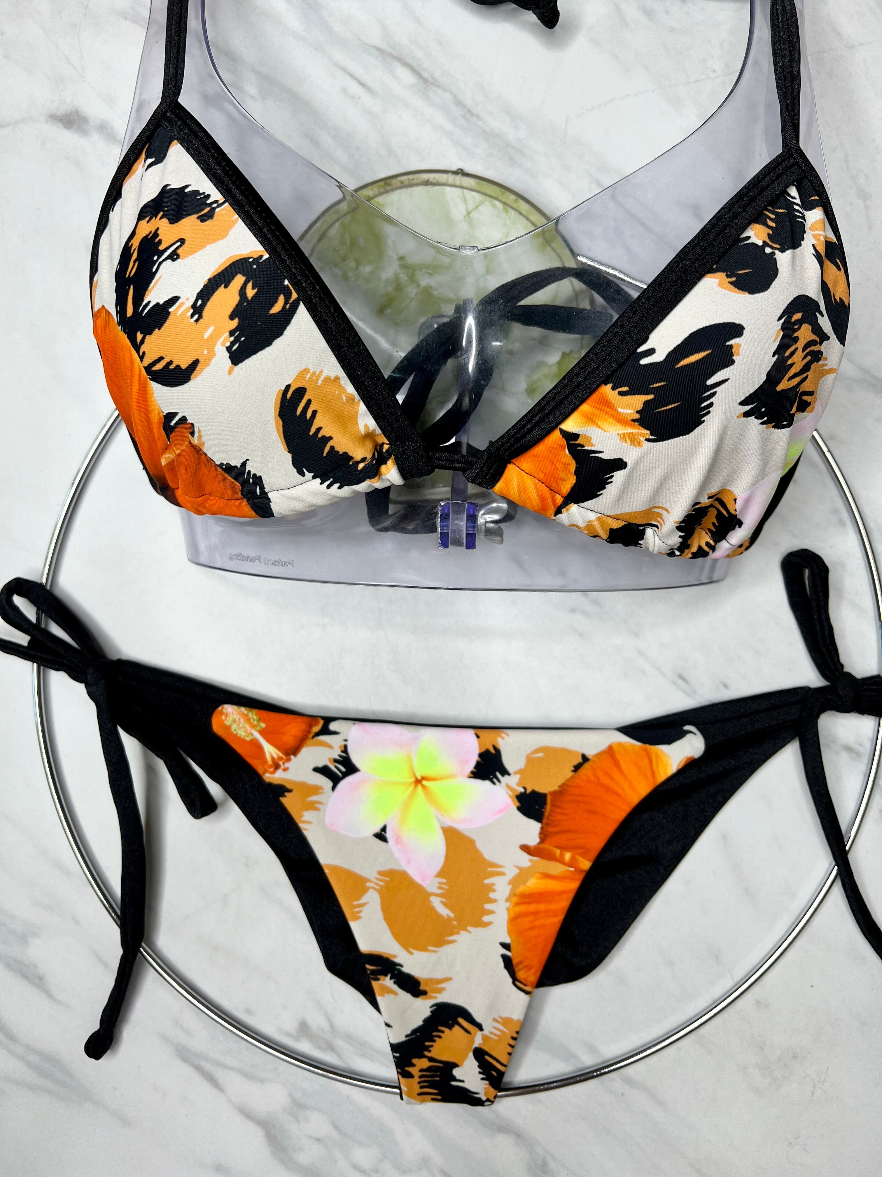 Hibiscus Reversible Bottom – Fede Swimwear