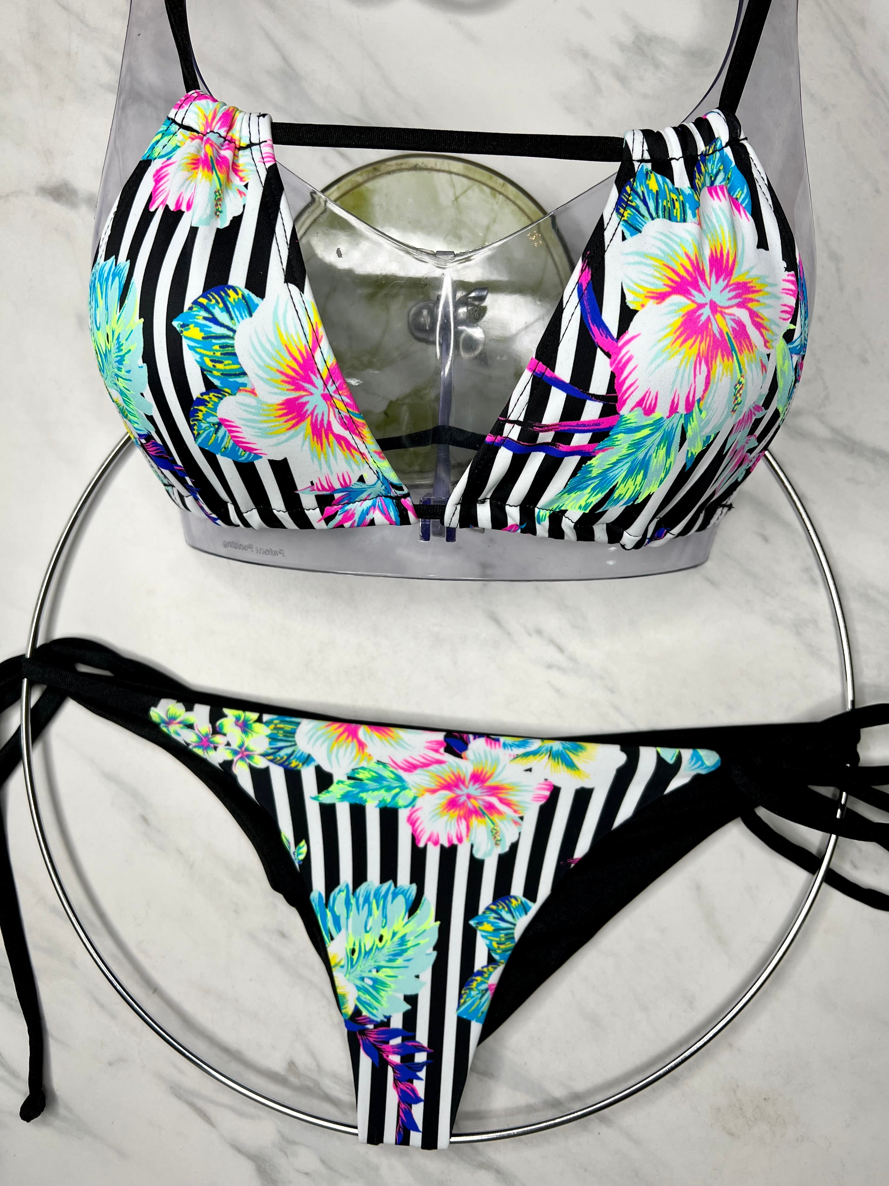 Hawaiian Tropical Convertible Top – Fede Swimwear