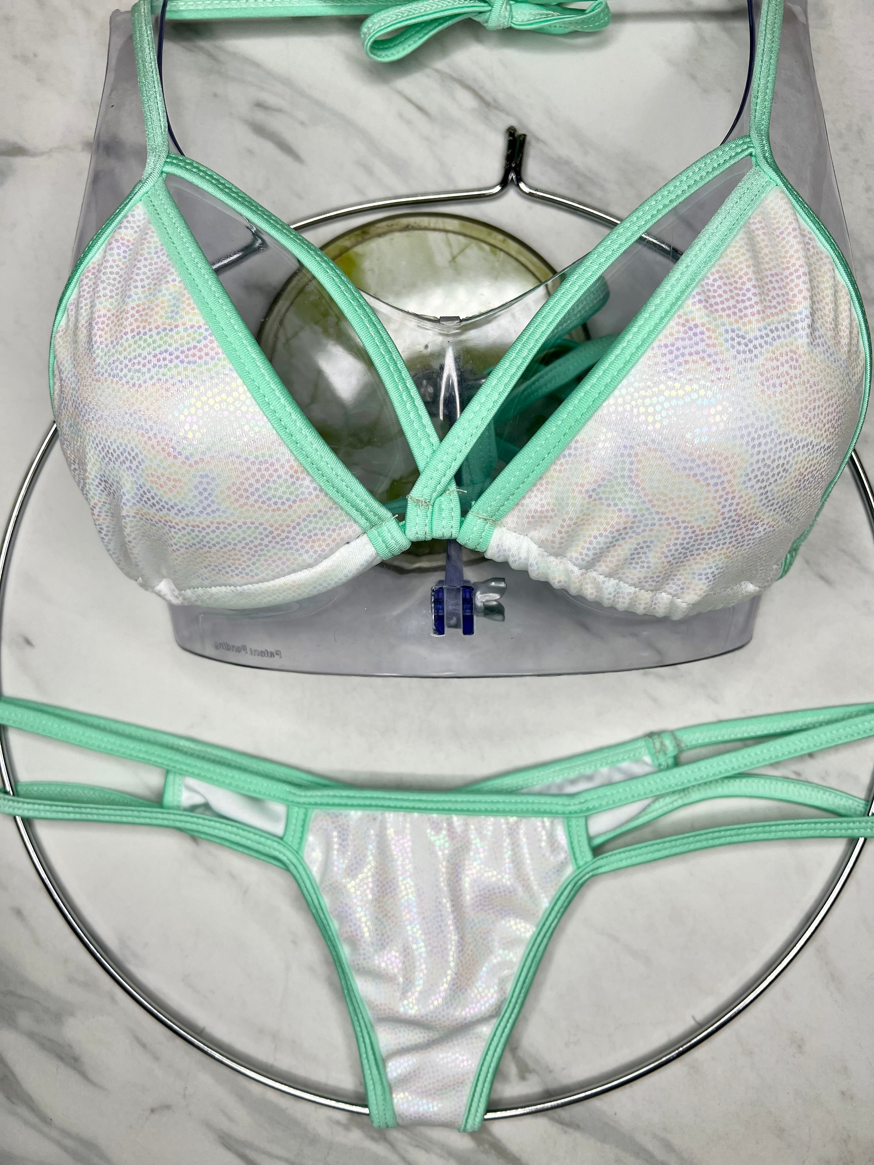 Pearl Mint Top Fede Swimwear